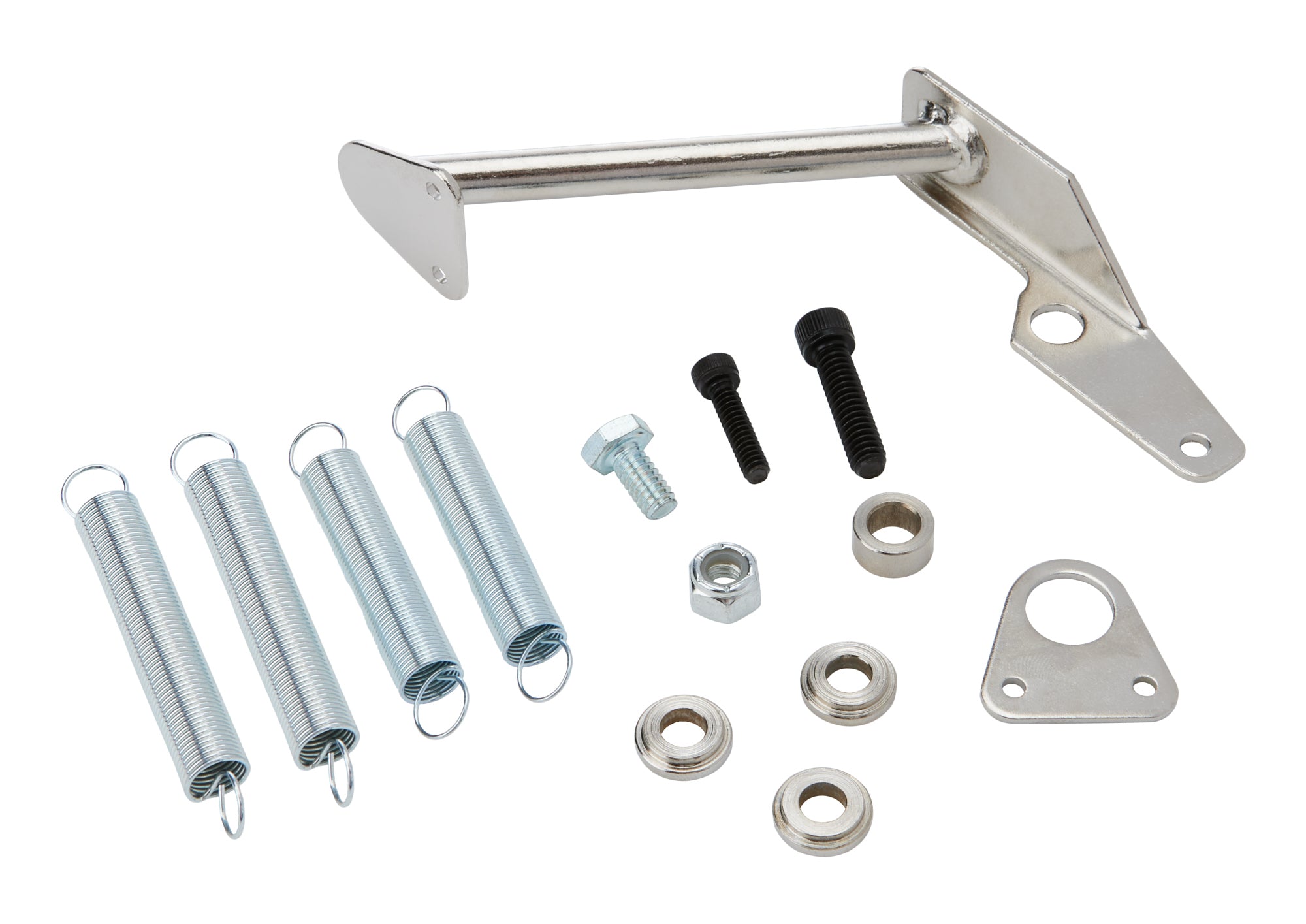 Throttle Return Spring Kit - Carb Mount - 4 Springs - Steel - Chrome ...