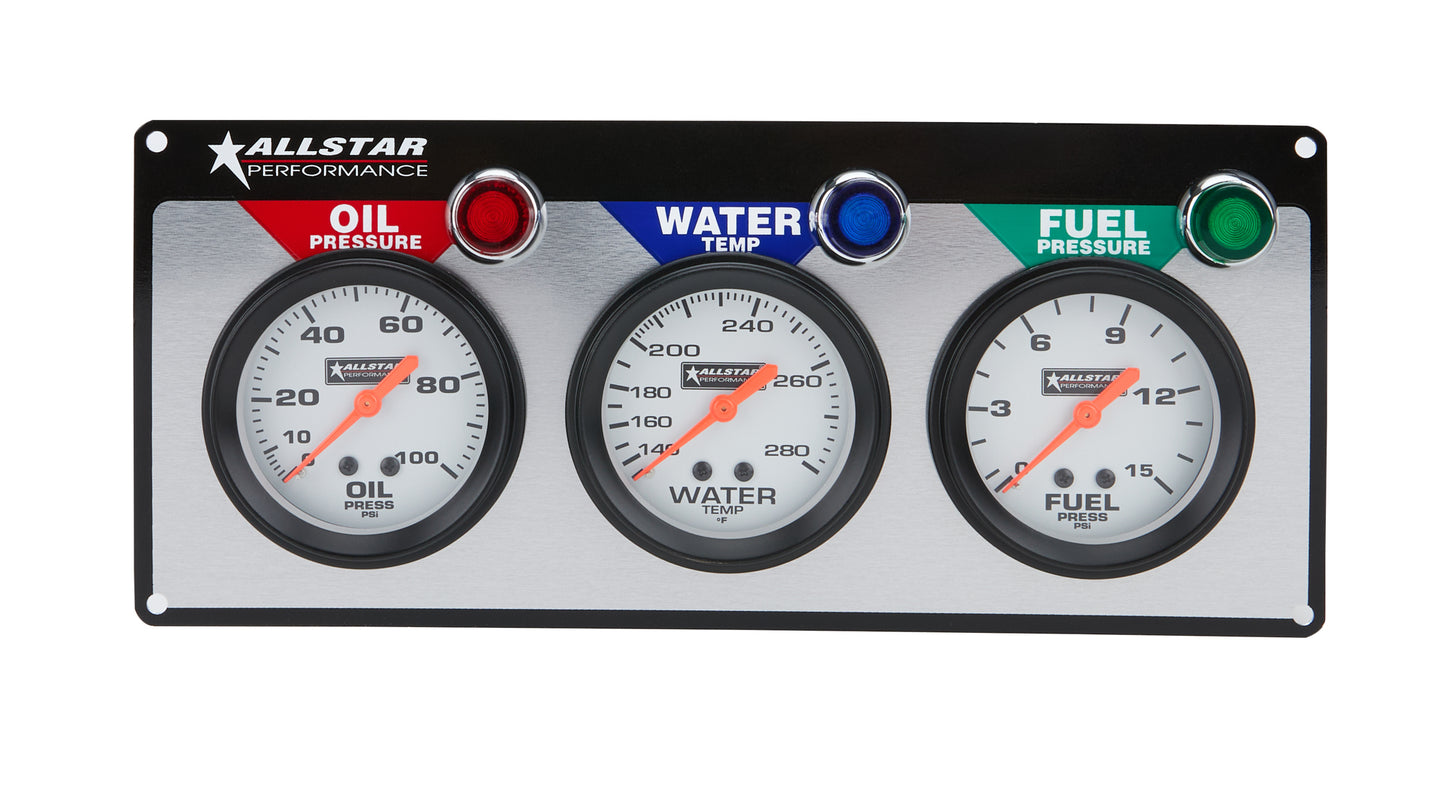 Gauge Panel Assembly - Fuel Pressure / Oil Pressure / Water Temperatur ...