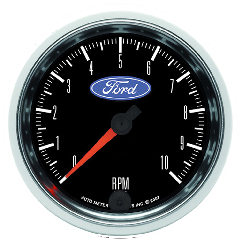 Tachometer - Ford - 10000 RPM - Electric - Analog - 3-3/8 in Diameter ...