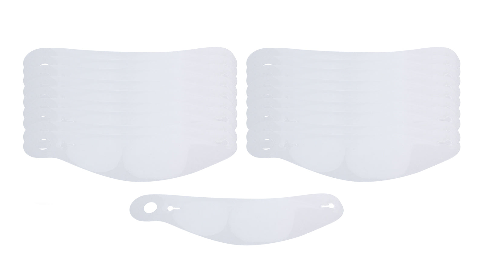 Helmet Shield Tear Off - 2 mm Thick - Plastic - Clear - Bell Helmets ...