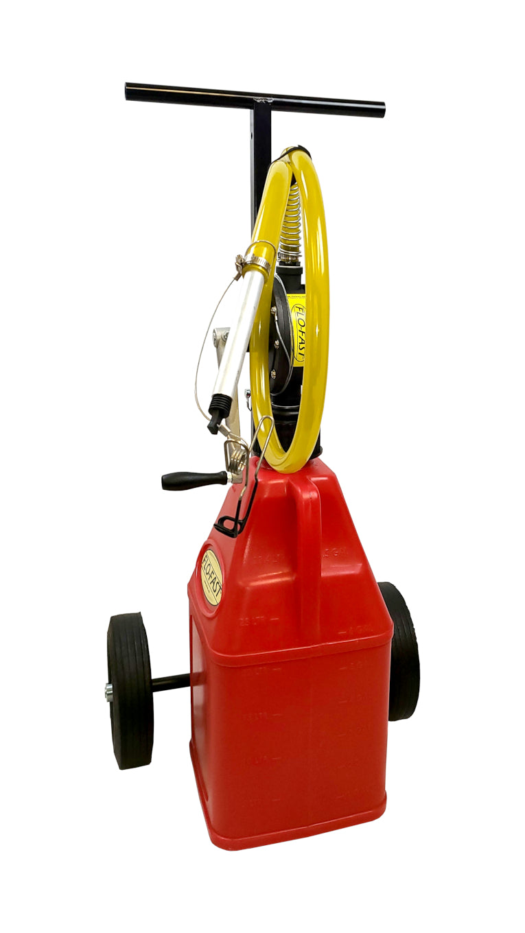Transfer Pump - Pro Compact - Manual - Hand Crank - Cart / Jug / Pump ...