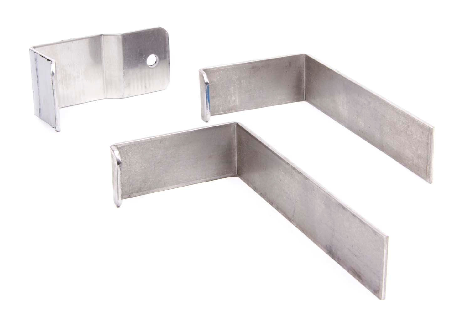 Radiator Mount Kit - 2 Weld-On Lower Brackets - 1 Bolt-On Upper Bracke ...