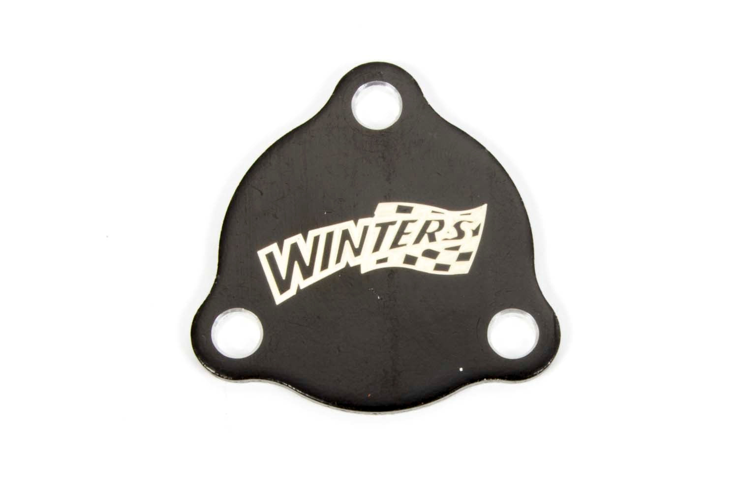 Drive Flange Dust Cover - 3-Bolt - Aluminum - Black Anodized - Wide 5 ...